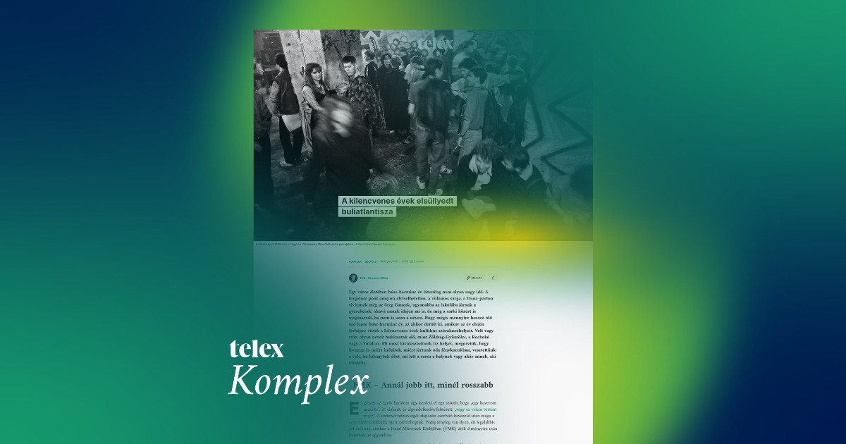 Telex: Elindult a Telex új rovata, a Komplex