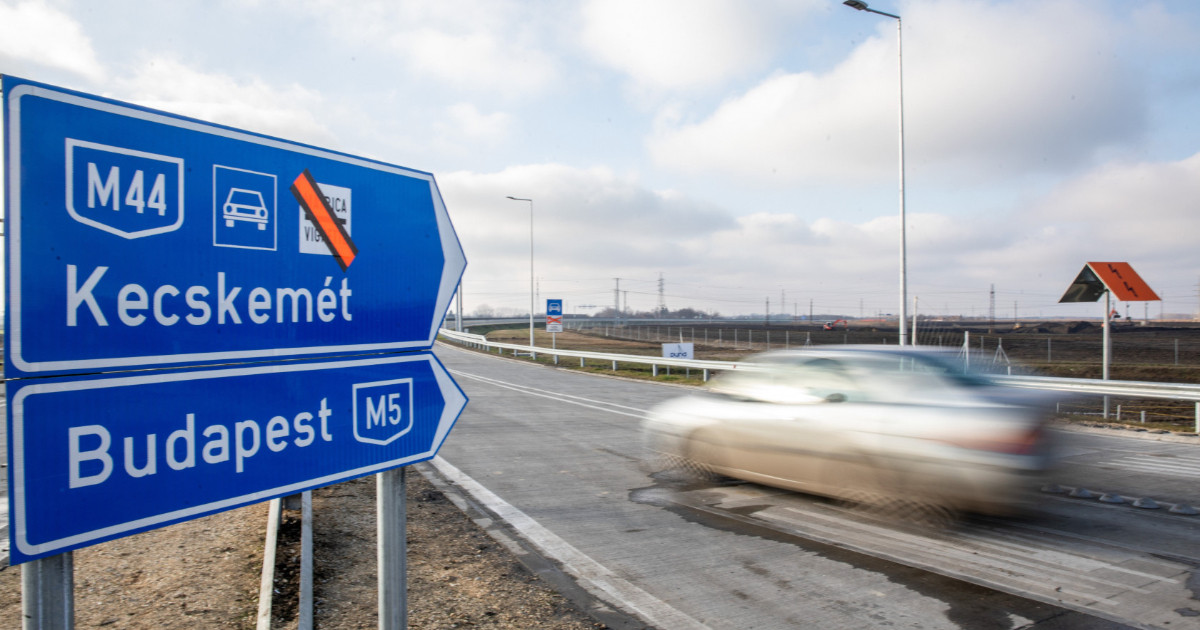 Telex: 107 milliárdból épül az M44-es befejező szakasza