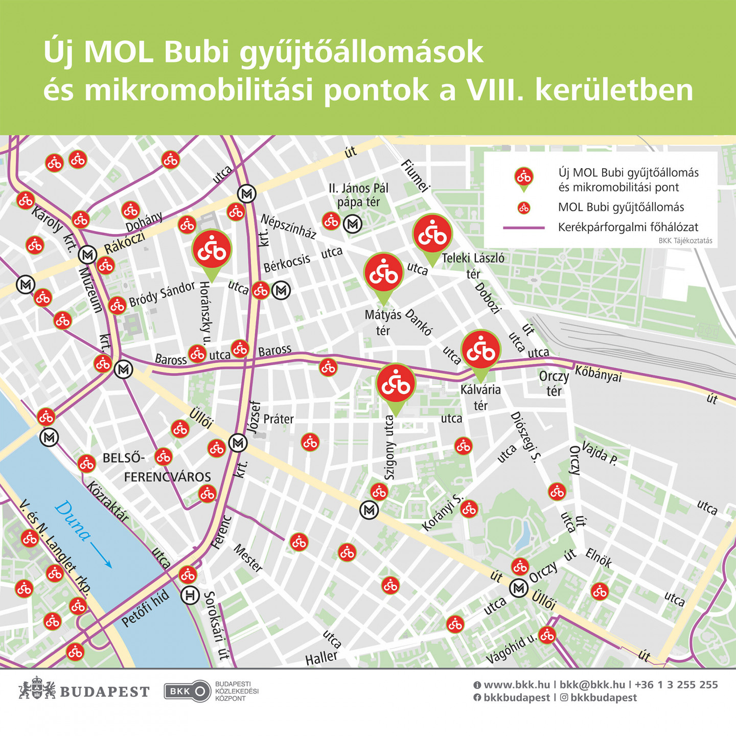 Telex: Újgenerációs Mol Bubi-gyűjtőállomásokat építenek a VIII. kerületben