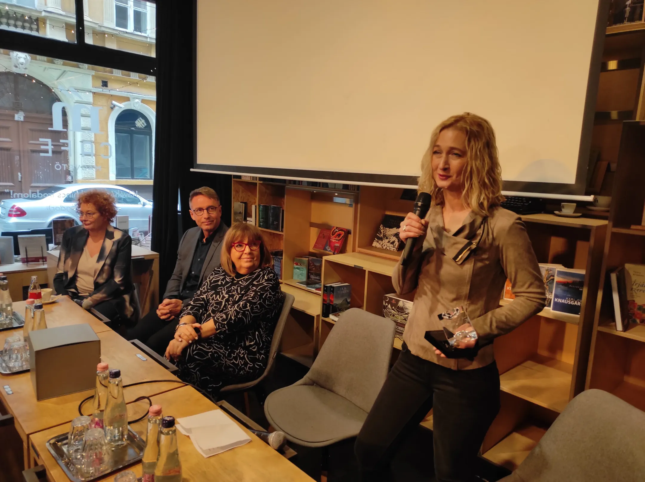 Telex: Moskovics Judit, az RTL munkatársa kapta a Szente László-díjat