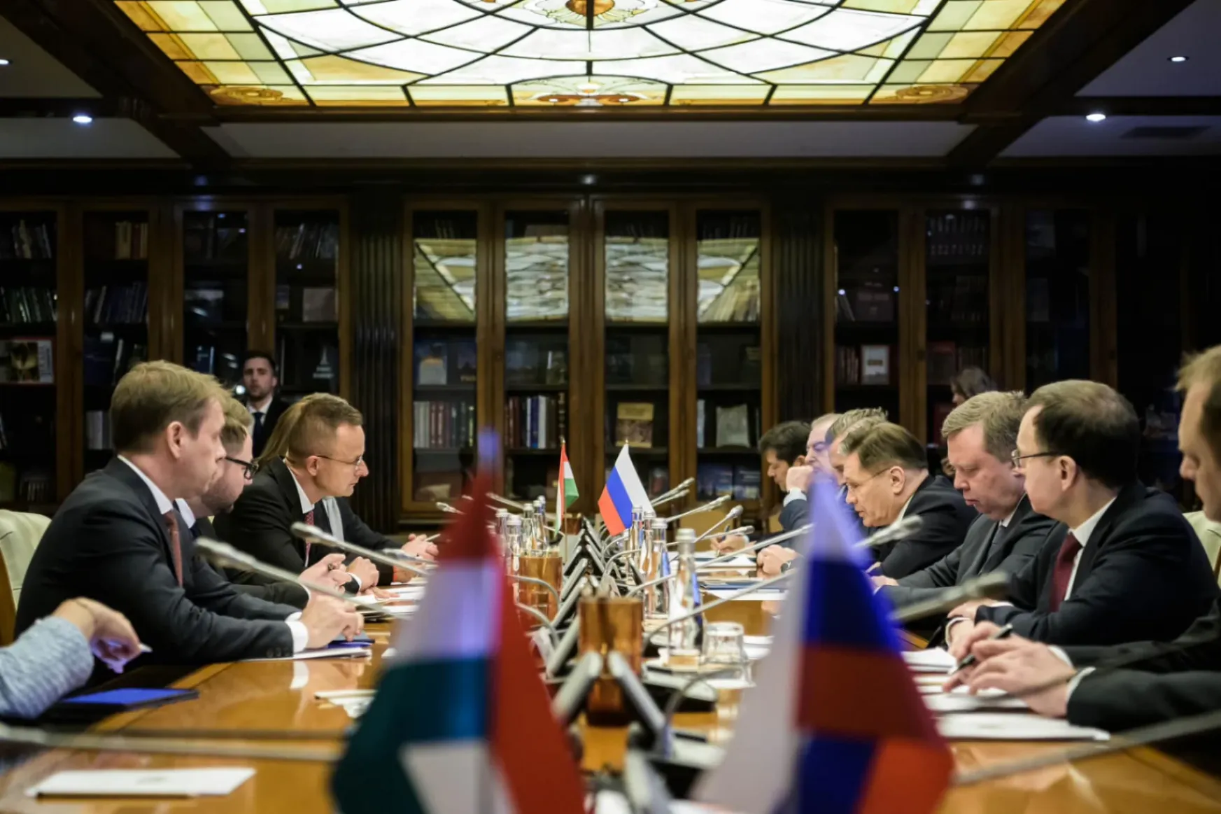 Telex: Destination: Москва–the Hungarian Foreign Minister visited ...