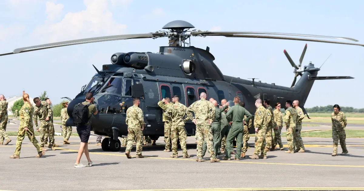 Telex: Megérkezett a honvédség első két Airbus H225M típusú helikoptere ...