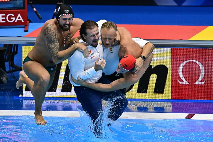 Telex: A póló-vb legjobbjának választott Zalánki a parádézó Vogel ...
