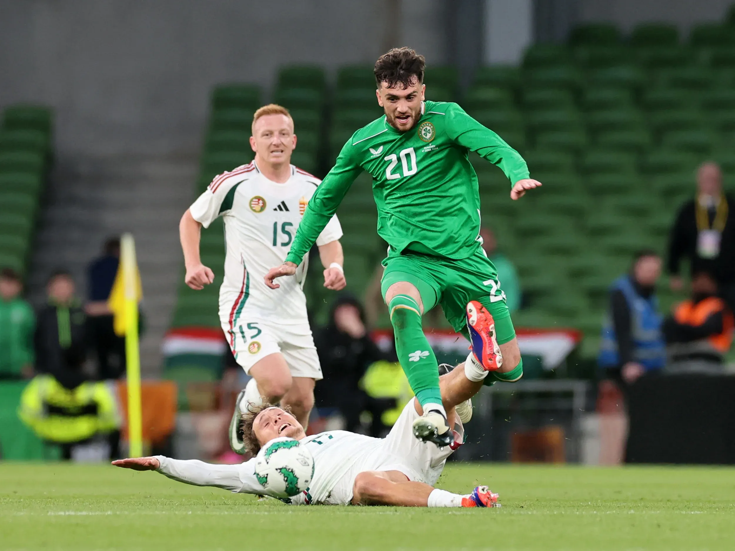 Telex: Írország-Magyarország 2-1