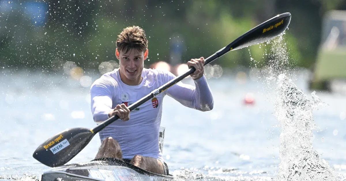 Telex: Varga Ádám megvédte a címét a kajak-kenu Eb-n