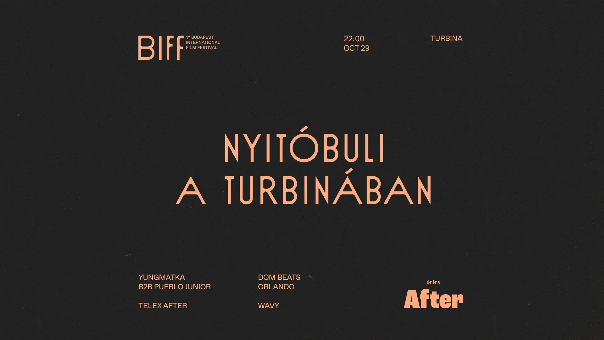 Telex: Végleges az I. BIFF programja (x)