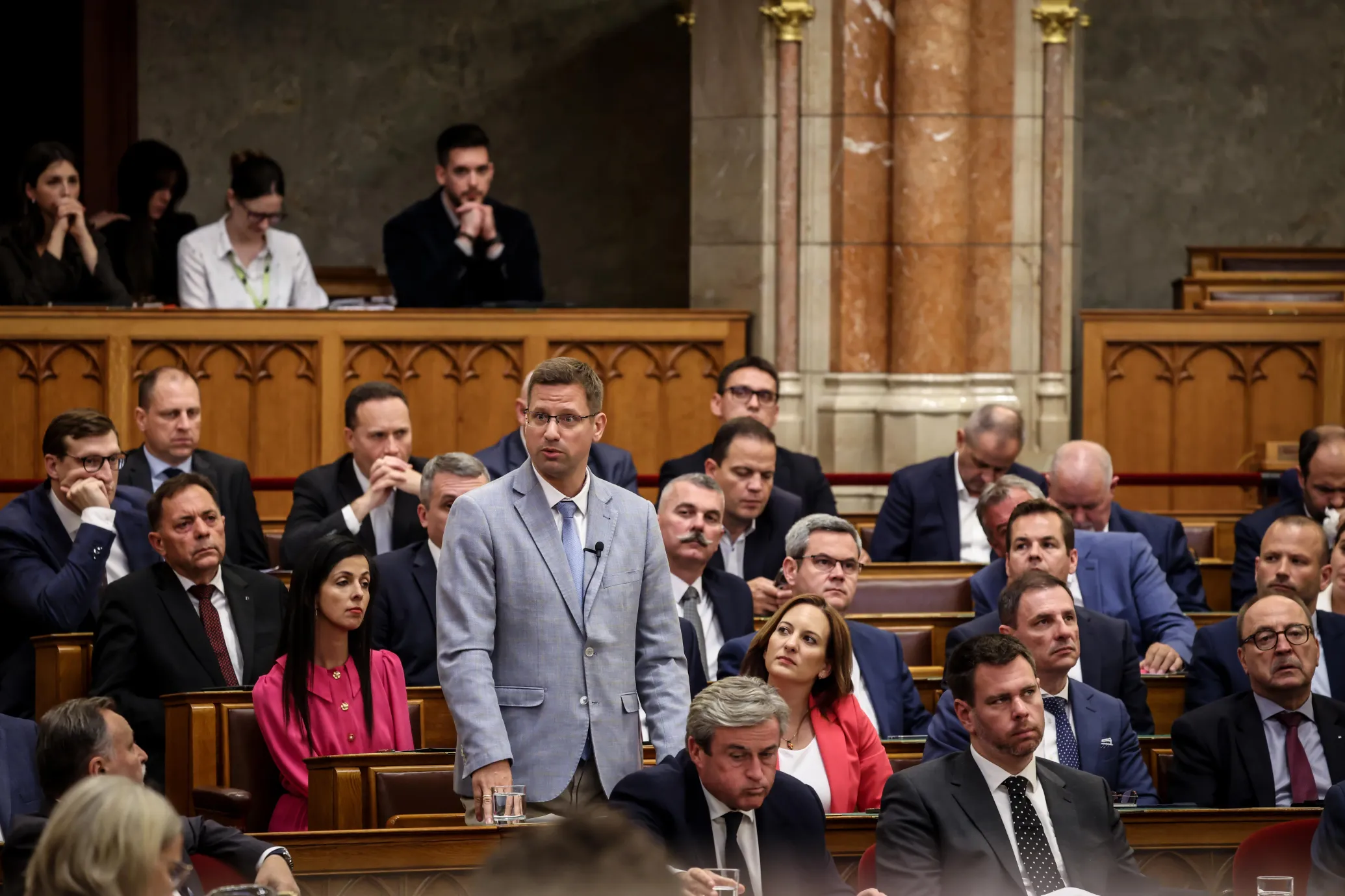 Telex: Gulyás tagadta, hogy úgy beszélt volna a Sargentini-jelentésről ...